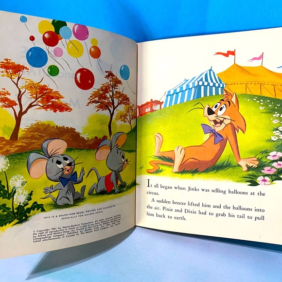 Little Golden Books | Toys | Hanna Barbera Pixie And Dixie And Mr Jinks ...